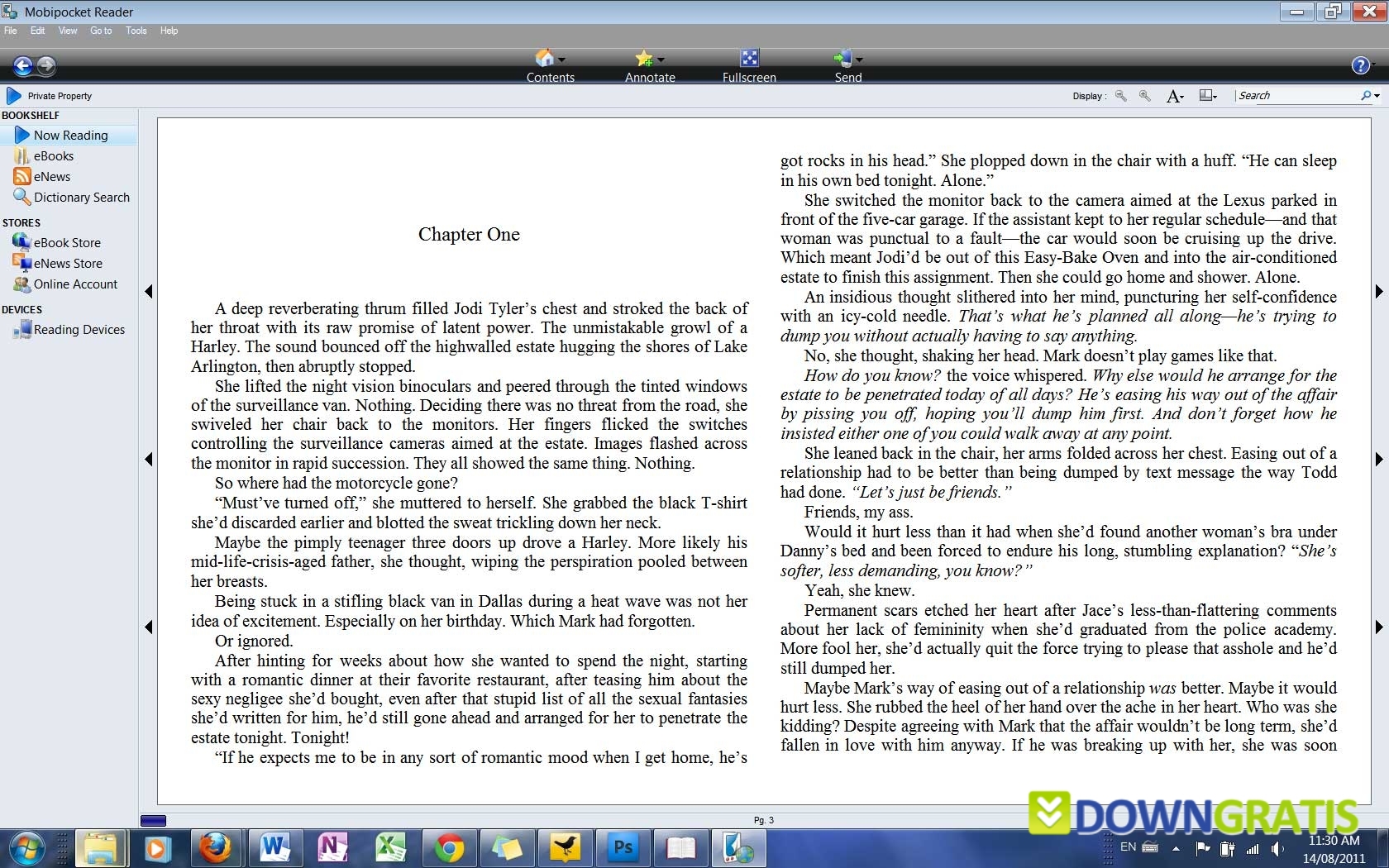 Mobipocket Reader - Leitor de Ebooks para computador - DownGratis